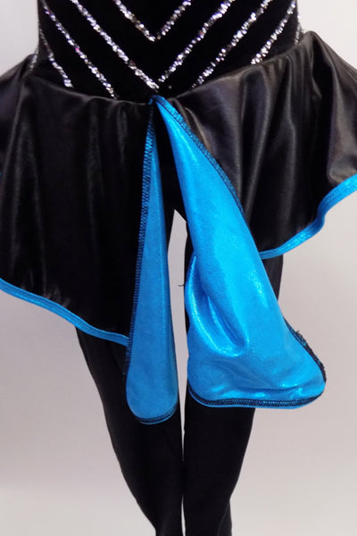 I’ve Got The World On A String, Black & Turquoise Unitard, For Sale ...