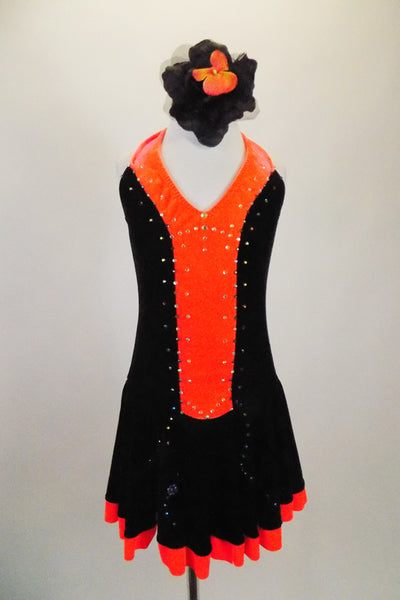Everybody Move Your Body, Black & Orange Velvet Costume, For Sale ...